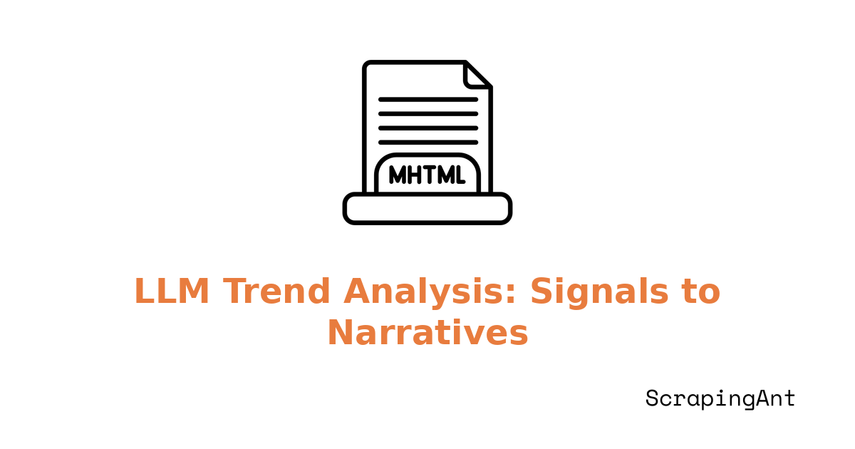 LLM-Powered Trend Analysis - From Scraped Signals to Narratives ...